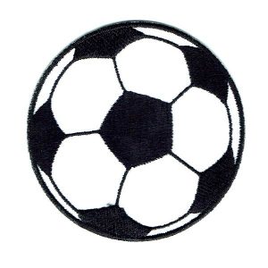 Soccer Ball Iron On Patch - Iron On Patches - Soccer Patches